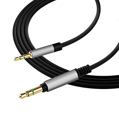 GEEKRIA Audio Cable Compatible with JBL Tune 760NC 750BTNC 700BT 710BT 660NC 600BTNC, Live 660NC 650BTNC, Tour One Cable, 2.5mm Braided Nylon Replacement Stereo Cord (4 ft / 1.2 m)