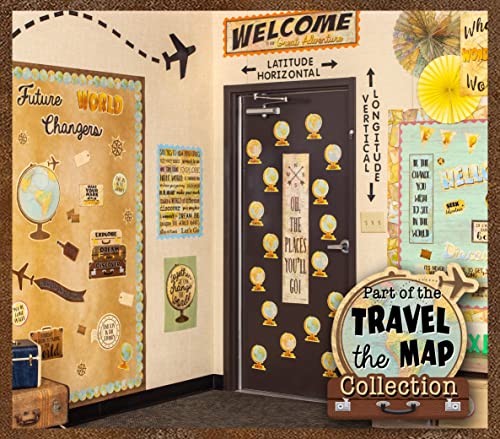 Teacher Created Resources Travel The Map Globes Accents (TCR8641)