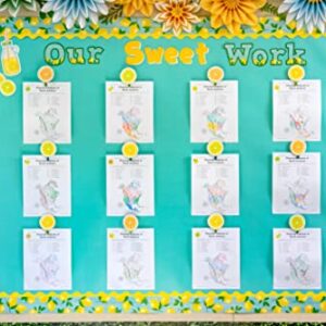 Teacher Created Resources Lemon Zest Straight Border Trim