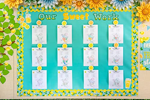 Teacher Created Resources Lemon Zest Straight Border Trim