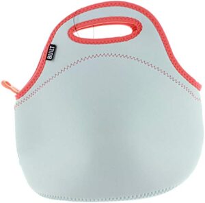 built ny gourmet getaway neoprene lunch tote (ice blue)