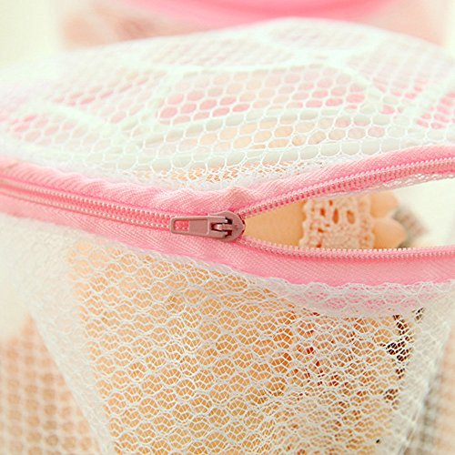 Pack of 2 Delicate Bra Washing Bag - Lingerie Bags Mesh Laundry Bags for Bras, Underwear, Panty, Socks