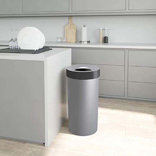 Umbra 1013048-1188 Vento 16-Gallon Kitchen Trash Can – Large, Garbage Can for Indoor, Outdoor or Commercial Use