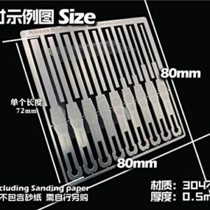 9in1 Detail Grinding Stick File Hobby Model Craft Tool