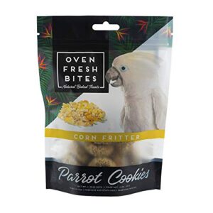 oven fresh bites baked birdie munchies corn fritter treats, 4 oz.