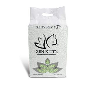 zenkitty clumping tofu cat litter green tea fragrance (20040)