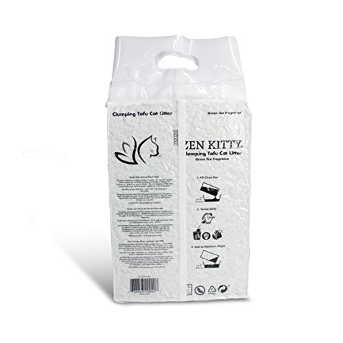 ZenKitty Clumping Tofu Cat Litter Green Tea Fragrance (20040)