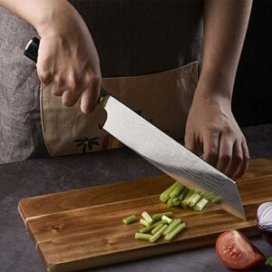 Gidli Chef Knife Lifetime Replacement Warranty - Includes Sharpening Rod as a Bonus - 8" Professional Kitchen Knife (German Carbon Stainless Steel) with Wooden Handle - Durable, Sharp Meat Knife