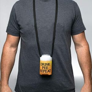 Beer Can Slim Coolie (Lanyard 3-Pack)