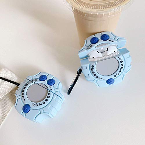 Compatible for Digimon Airpods Pro Case Cover,Digital Monster Airpod pro Charging Case Keychain Bag Pendant Decor Cute 3D Cartoon Toy (Digimon)