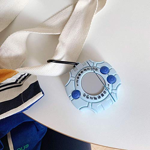 Compatible for Digimon Airpods Pro Case Cover,Digital Monster Airpod pro Charging Case Keychain Bag Pendant Decor Cute 3D Cartoon Toy (Digimon)