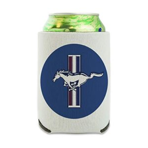 ford mustang logo can cooler - drink sleeve hugger collapsible insulator - beverage insulated holder