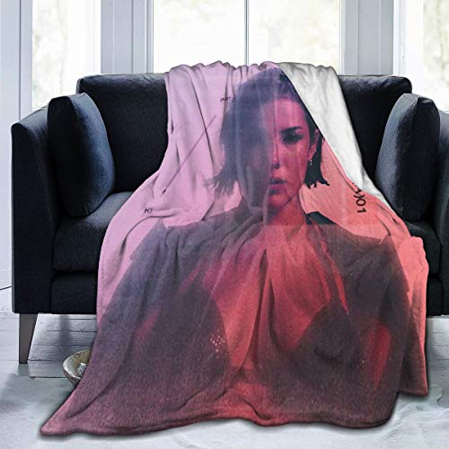 DonaldAPowell Halsey Flannel Fleece Blanket Ultra Soft Warm Cozy Plush Bed Blanket Lightweight Sofa Throw Blanket in Winter (Size 50" X 40",60"x50",80"x60"Inch)