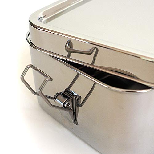 Ecolunchbox Stainless Steel Leak-proof Bento Box Rectangle