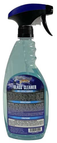 Gliptone Glass Cleaner with Anti Static, Repels Lint & Dust (22 Fl Oz)