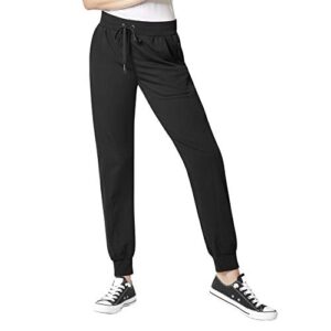 wonderwink aero women's cargo jogger scrub pant, black, xl