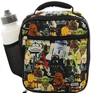 LEGO Star Wars Meal Holder, Boy's Girl's Adult Soft Insulated School Lunch Box (One Size, Lego Star Wars)