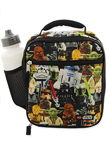 LEGO Star Wars Meal Holder, Boy's Girl's Adult Soft Insulated School Lunch Box (One Size, Lego Star Wars)