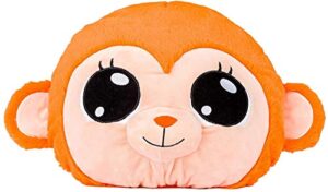 lullabrites monkey pillow- soothing plush animal that lights up with many colors and sings lullabies! a night light, and friend all in one!