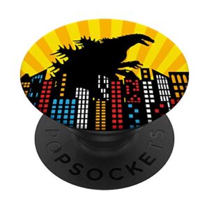 comics phone-grip comics retro kaiju design popsockets swappable popgrip