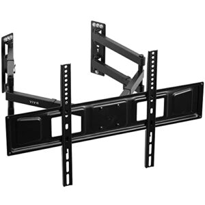 vivo corner tv wall mount for 32 to 70 inch lcd led plasma flat screens, full motion articulating bracket, vesa up to 600x400, mount-cr70c