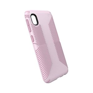 speck presidio grip samsung galaxy a10e case, ballet pink/ribbon pink (129866-7248)