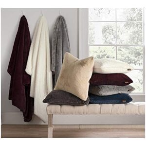 UGG Euphoria Decorative Pillow Throw, Port