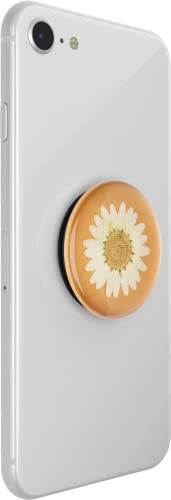 PopSockets Phone Grip with Expanding Kickstand, for Phone - White Daisy