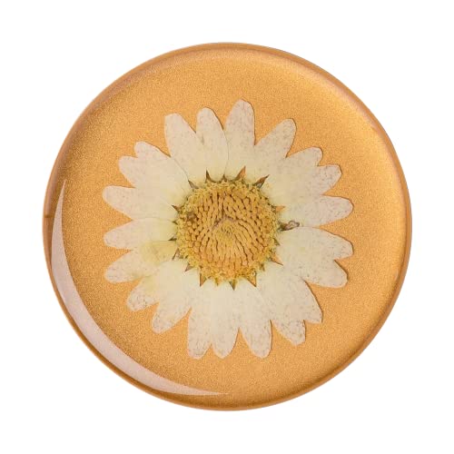 PopSockets Phone Grip with Expanding Kickstand, for Phone - White Daisy