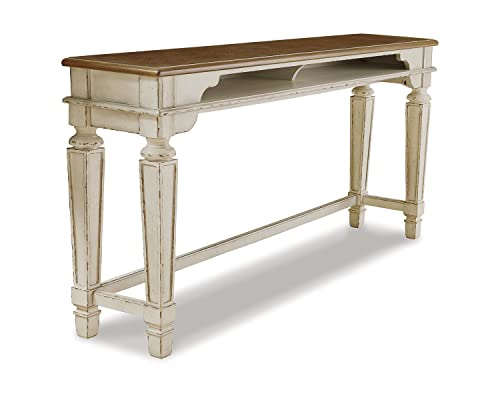 Signature Design by Ashley Realyn Dining Table, Antique White