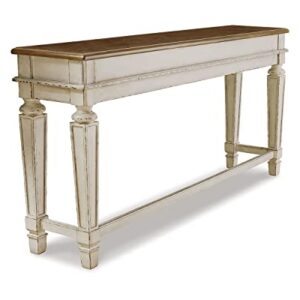 Signature Design by Ashley Realyn Dining Table, Antique White