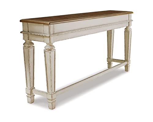 Signature Design by Ashley Realyn Dining Table, Antique White