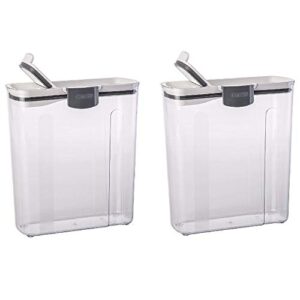 progressive international plastic prokeeper cereal keeper, 1 piece (2 pack)