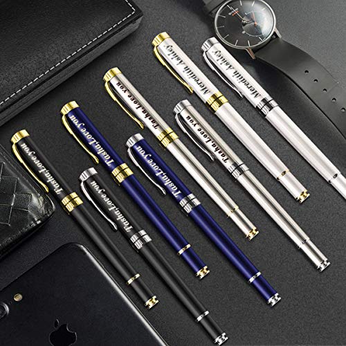 Aolun Personalized Pens,Custom Engraved Pen with Your Name Or Message,Refillable Medium Refill,Personalized Gifts for Men or Women(Black Ink)…