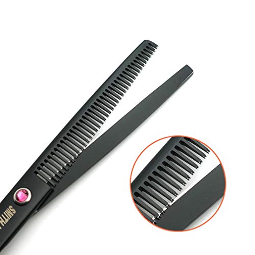 7.0 inches Professional Dog Grooming Scissors Set Straight & thinning & Curved & chunkers 4pcs in 1 Set (with Comb)