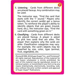 Super Duper Publications | Articulation Photos V Fun Deck Flash Cards | Educational Learning Resource for Children