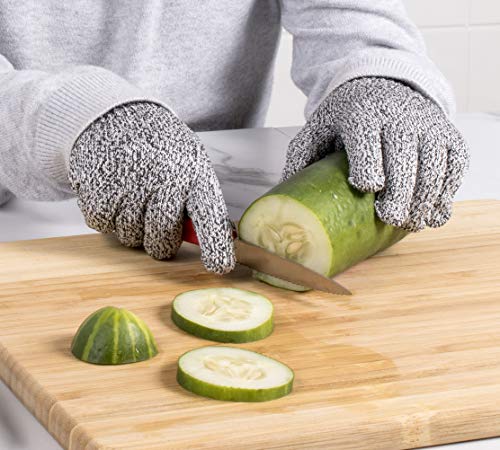 Cutlery-Pro Mesh Level-5 Safety Cutting Gloves, Child Size, 1-Pair, Fits Most Children’s Hands