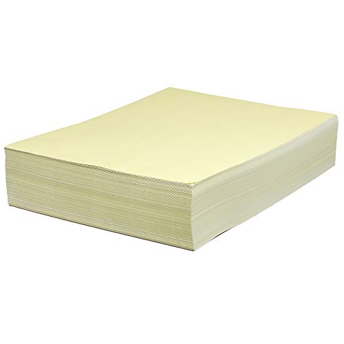 Limited Papers(TM) Paper, Carbonless Sheets, Superior, Pre Collated, Multi Part, Bond Finish. (2 Part Reverse, 8.5 x 11 Inch, Canary/White (5887), 1 Ream)