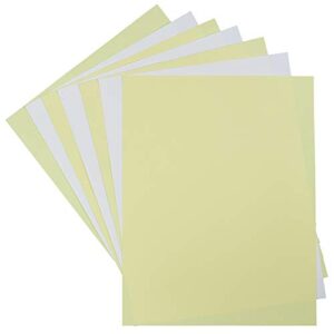 Limited Papers(TM) Paper, Carbonless Sheets, Superior, Pre Collated, Multi Part, Bond Finish. (2 Part Reverse, 8.5 x 11 Inch, Canary/White (5887), 1 Ream)