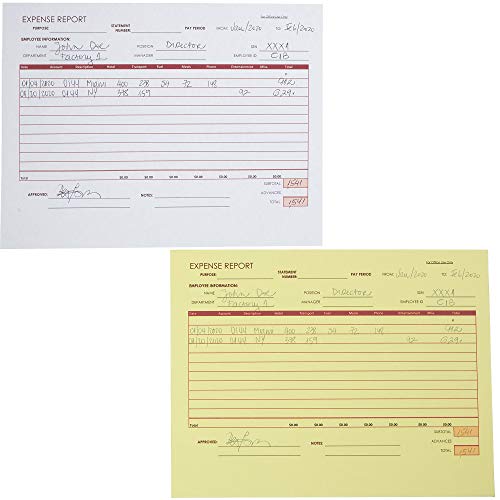 Limited Papers(TM) Paper, Carbonless Sheets, Superior, Pre Collated, Multi Part, Bond Finish. (2 Part Reverse, 8.5 x 11 Inch, Canary/White (5887), 1 Ream)