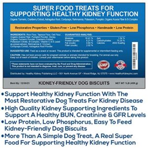 Kidney Restore Dog Treats: Restorative Dog Treats for Kidney Issues, Low Protein Dog Treats for Any Kidney Diet Dog Food, Special Renal Treats for Supporting Good Kidney Health for Dogs. Best Treat!