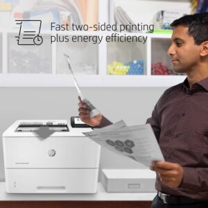 HP LaserJet Enterprise M507dn Monochrome Printer with built-in Ethernet & 2-sided printing (1PV87A) White