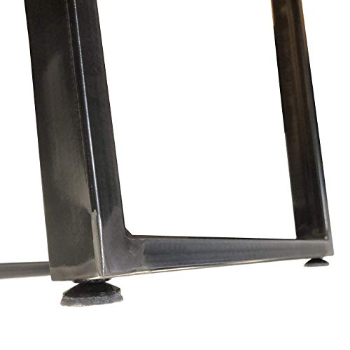 Tapered Metal Table Legs - Rustic Industrial Finish