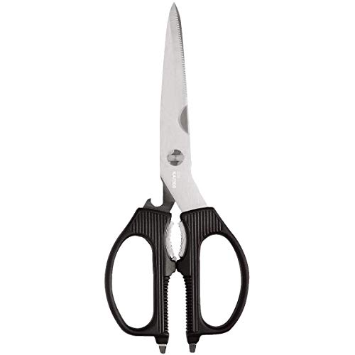 Kai PRO Multi-Purpose Shears, Stainless Steel Cooking Scissors, Blades Separate for Easy Cleaning, Comfortable, Non-Slip Handle, Heavy Duty Kitchen Shears