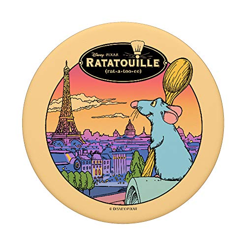 Disney Pixar Ratatouille Remy In Paris PopSockets PopGrip: Swappable Grip for Phones & Tablets