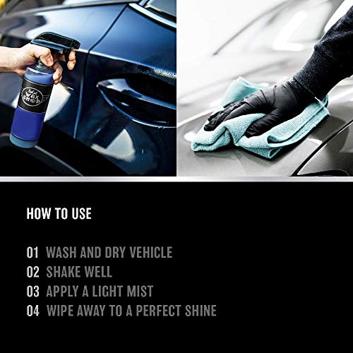 SoCal Wax Shop Ceramic Spray Sealant - Top Coat SIO2 Silica Car Sealant Spray for Ceramic Coating Boost and Mirror Shine Paint Polish - Car Detailing Products and Auto Care Accessories