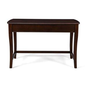 christopher knight home janice transitional lift-top standing desk, dark walnut