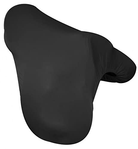 Showman Lycra English Saddle Cover (Black)