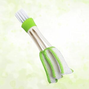 BESPORTBLE Mini Duster Air Vent Blinds Dirt Duster Cleaner Cleaning Brush Dust Brush for Air Conditions Car Air Outlets Car Interior Cleaning Tools Air Conditioning Accessories