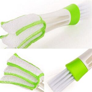 BESPORTBLE Mini Duster Air Vent Blinds Dirt Duster Cleaner Cleaning Brush Dust Brush for Air Conditions Car Air Outlets Car Interior Cleaning Tools Air Conditioning Accessories